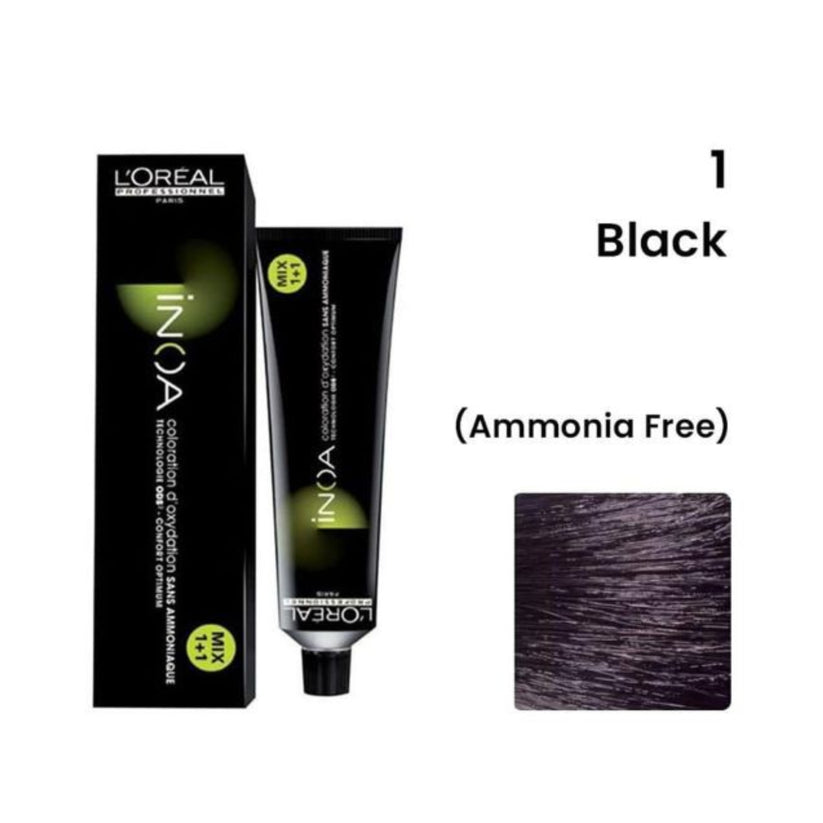 L'Oreal INOA COLOR SHADE 1 – ONESTOP-MALL OF SALON PRIVATE LIMITED