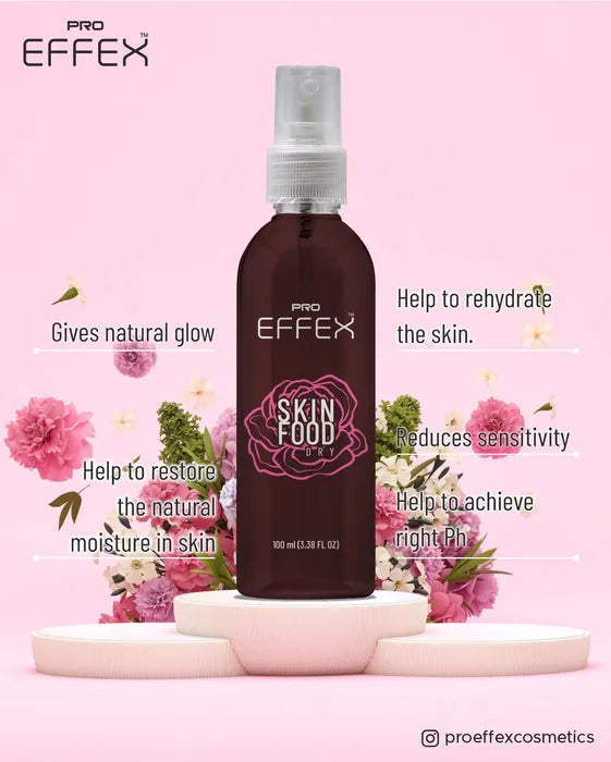 Pro Effex Skin Food Dry Toner 100ml – ONESTOP-MALL OF SALON PRIVATE LIMITED